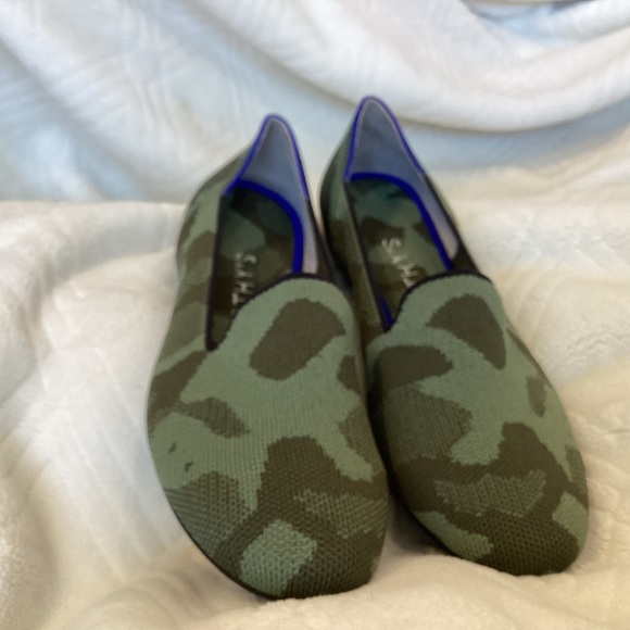 Rothy's | Shoes | Rothys The Loafer Olive Camo Knit Fabric Camouflage ...